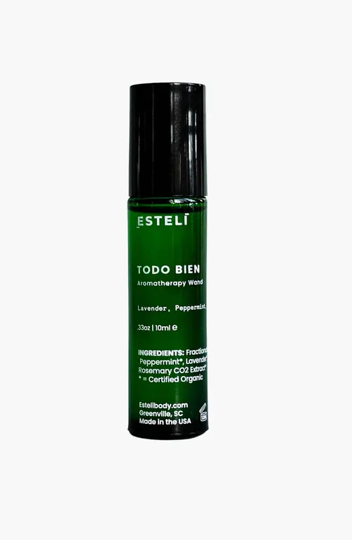 ESTELI Todo Bien Aromatherapy Wand Aromatherapy - Dark Green