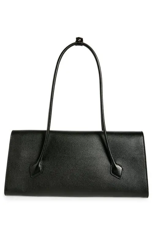 Alaïa Le Teckel Leather Tote - Noir