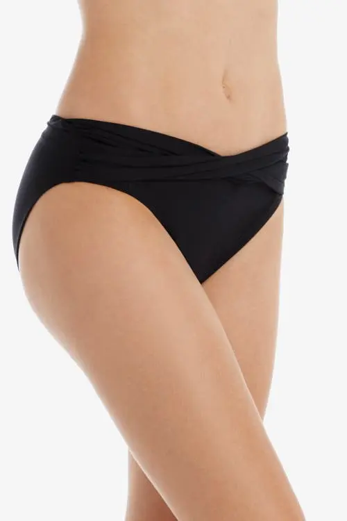 Helen Jon Twist Front Hipster - Black