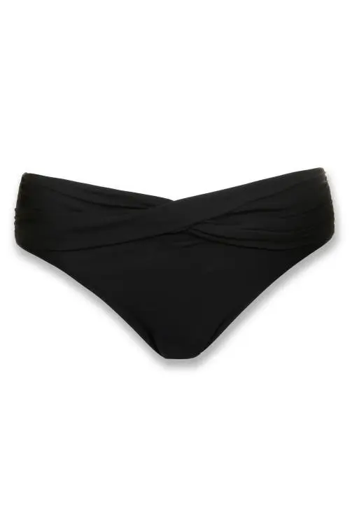 Helen Jon Twist Front Hipster - Black