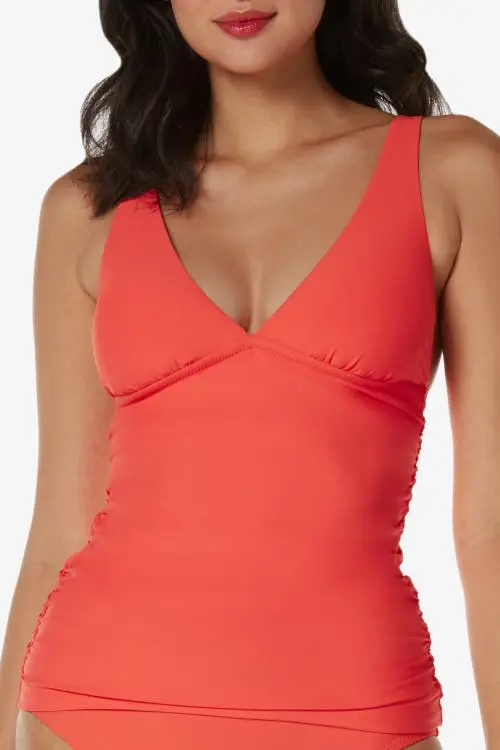 Helen Jon Convertible Tankini - Coral