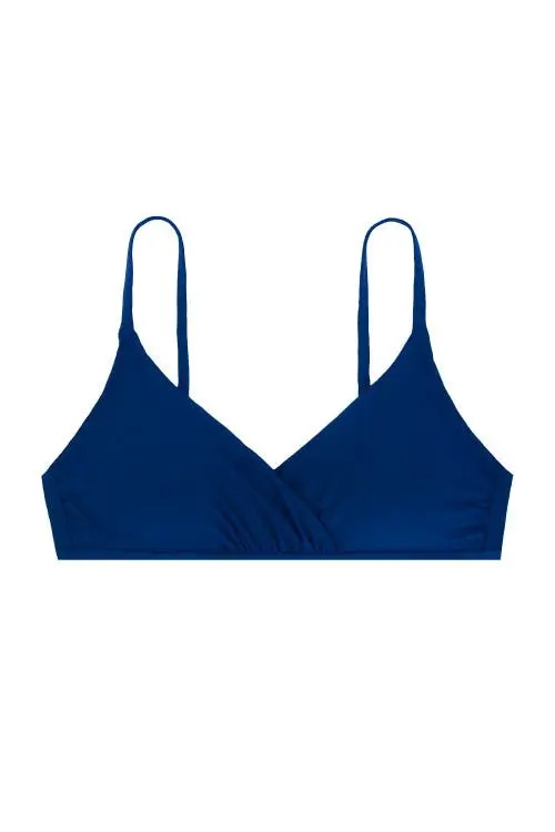 Helen Jon Shirred Crossover Bra