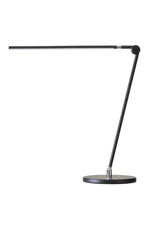 BRIGHTECH Libra 39" Dimmable Led Modern Desk Lamp With Usb Port And Adjustable Lamp Head - Black