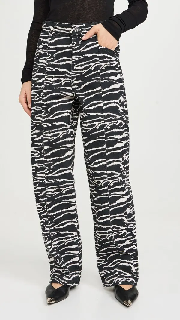 Baum Und Pferdgarten Nara Zebra-print Jeans
