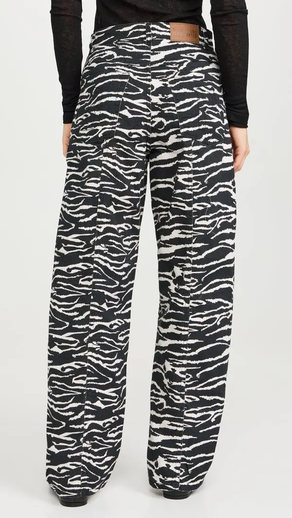 Baum Und Pferdgarten Nara Zebra-print Jeans