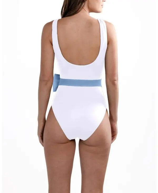 TABACARU Jane One Piece Swimsuit With Bow