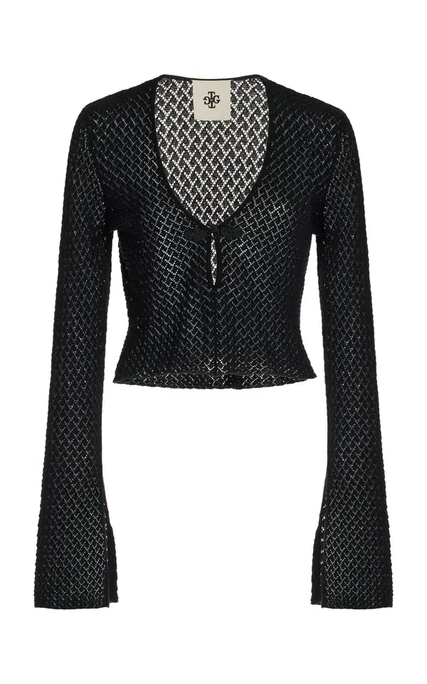 THE GARMENT Tanzania Cropped Top - Black