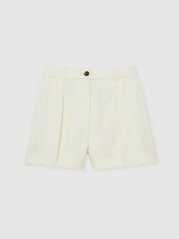 REISS Millie Tailored Short - Cream