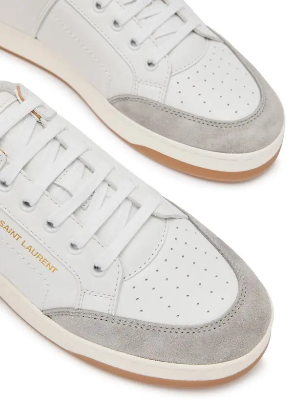 Saint Laurent Panelled Leather Sneakers