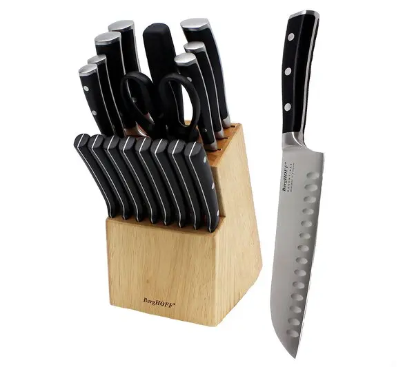 BERGHOFF Triple Riveted 18-piece Cutlery Block Et