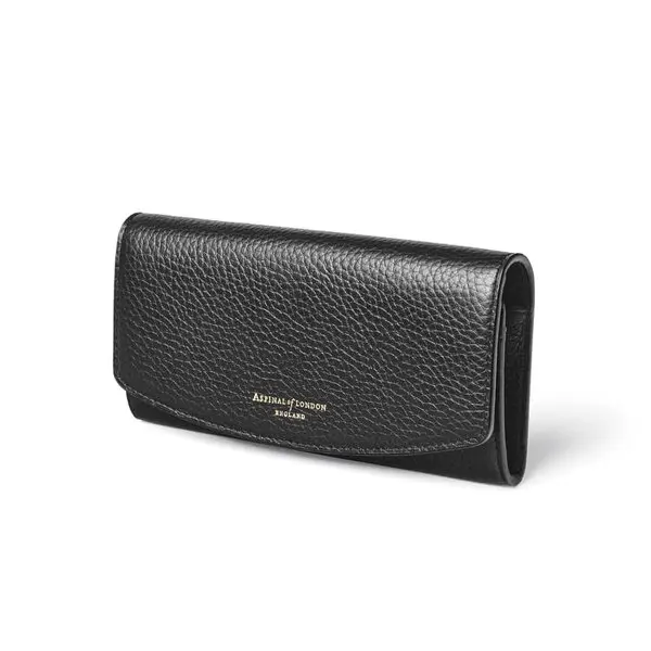ASPINAL OF LONDON Essential Purse In Pebble