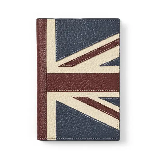 ASPINAL OF LONDON Passport Cover - Blue
