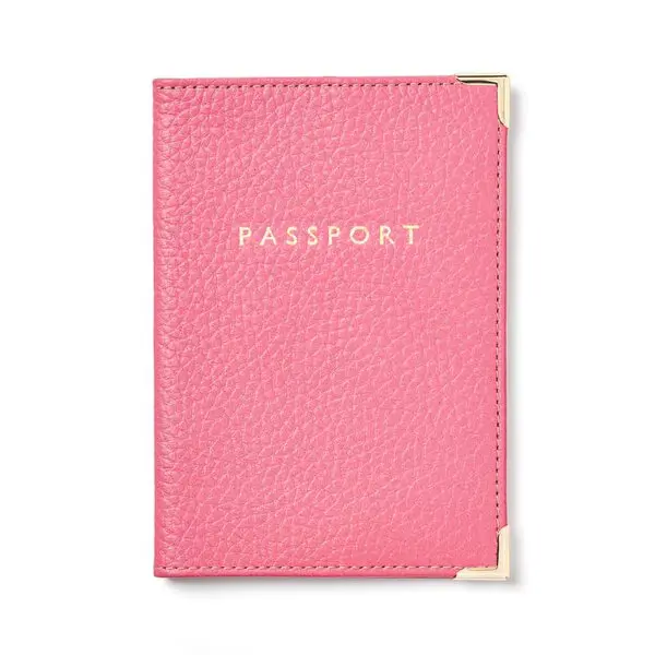 ASPINAL OF LONDON Passport Cover - Pink