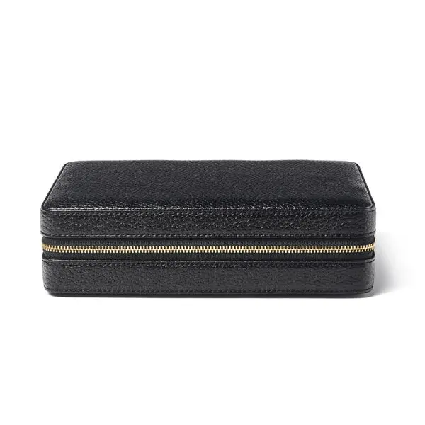 ASPINAL OF LONDON Large Travel Jewellery Case - Black