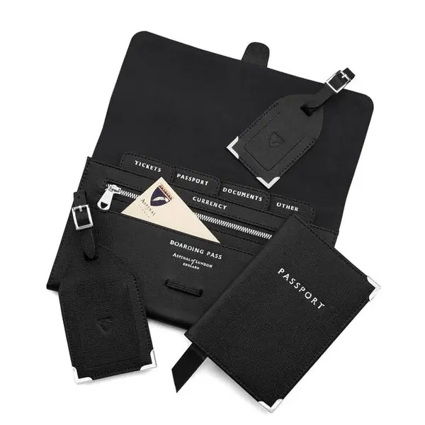 ASPINAL OF LONDON Travel Collection - Black