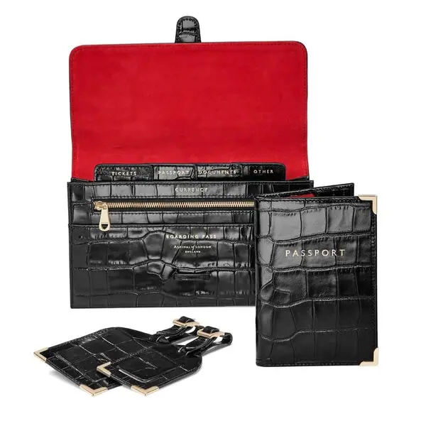 ASPINAL OF LONDON Travel Collection - Black