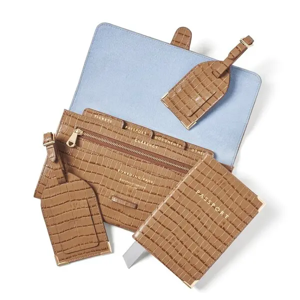 ASPINAL OF LONDON Travel Collection - Tan