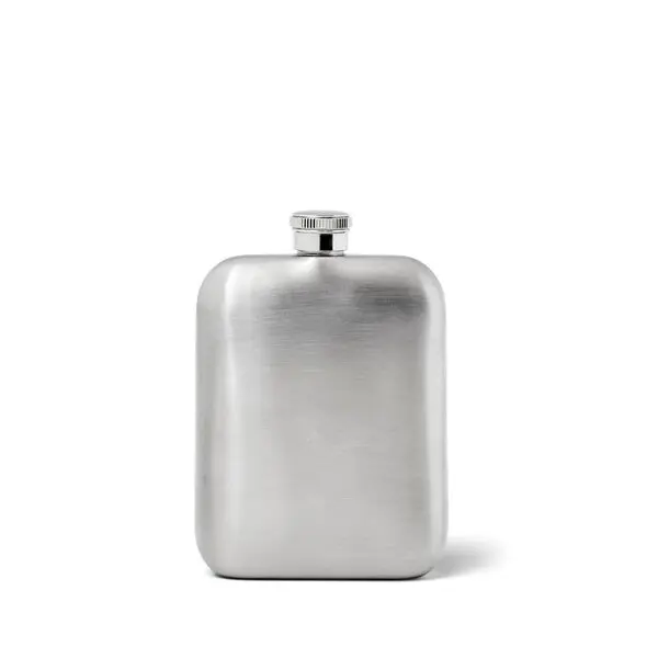 ASPINAL OF LONDON Hip Flask With Pouch - Blue
