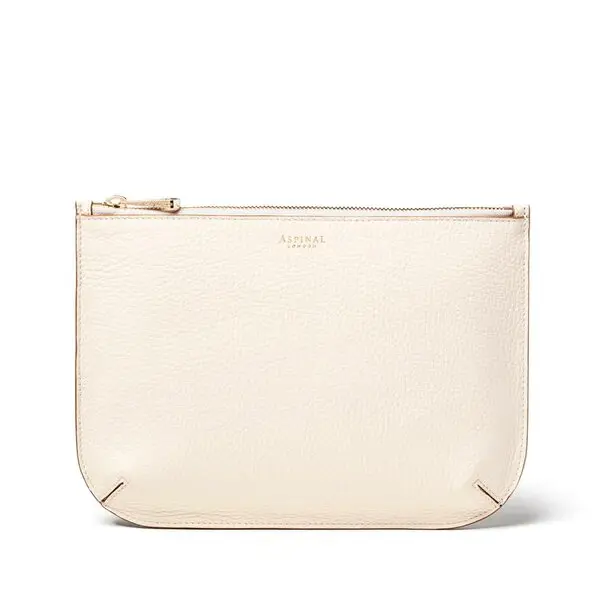 ASPINAL OF LONDON Ella Pouch - Ivory