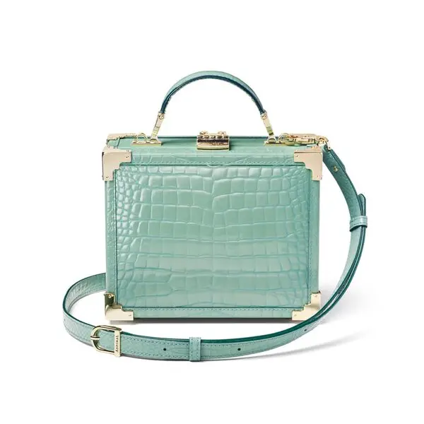 ASPINAL OF LONDON Trunk Bag - Green