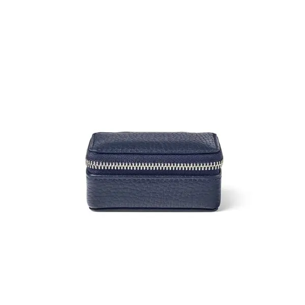 ASPINAL OF LONDON Travel Jewellery Case - Navy