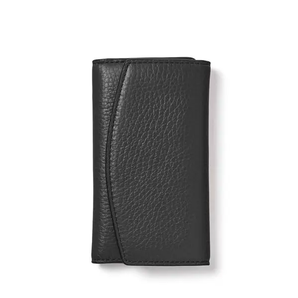 ASPINAL OF LONDON Pebble Key Holder - Black