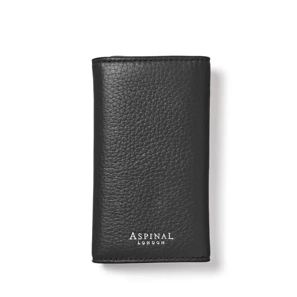 ASPINAL OF LONDON Pebble Key Holder - Black
