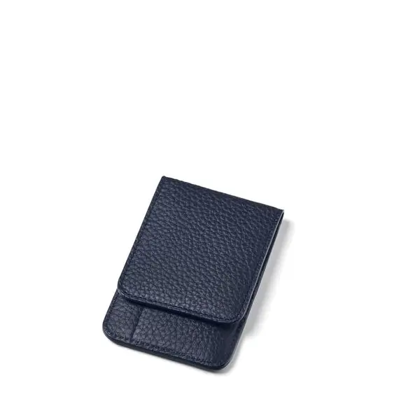 ASPINAL OF LONDON Manicure Set In Tobacco Pebble - Blue