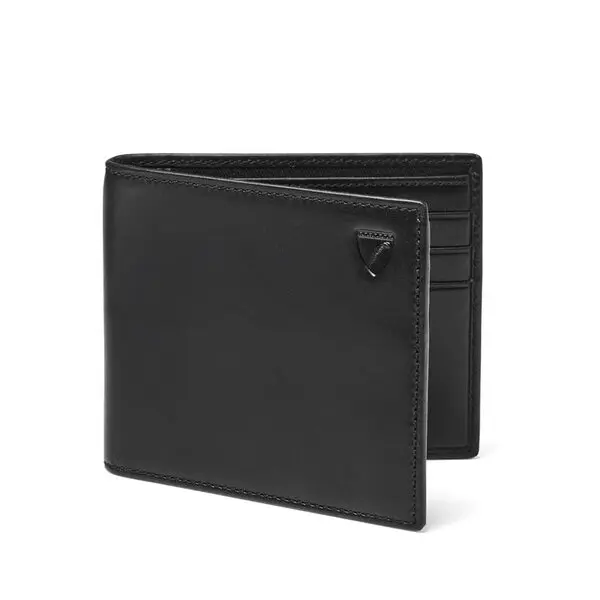 ASPINAL OF LONDON Billfold Rfid Wallet In Smooth English - Black