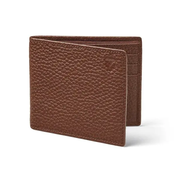 ASPINAL OF LONDON Billfold Rfid Wallet In Pebble - Brown