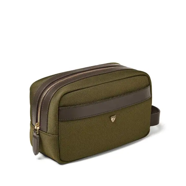 ASPINAL OF LONDON Wash Bag - Green