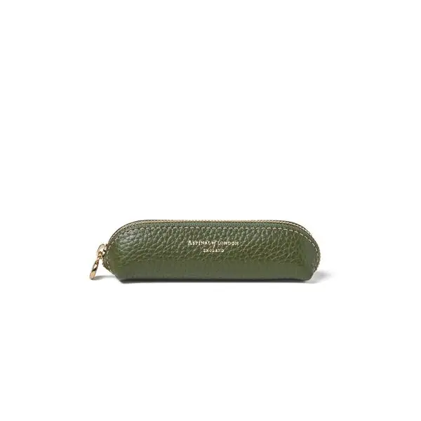 ASPINAL OF LONDON Baby Pen Case In Racing Pebble - Green