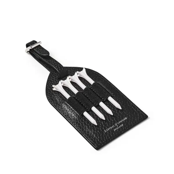 ASPINAL OF LONDON Golf Tee Holder - Black