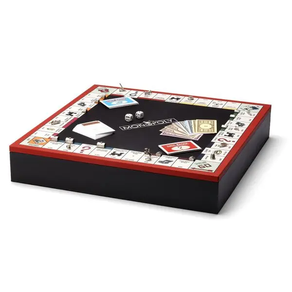 ASPINAL OF LONDON Monopoly Game - Red