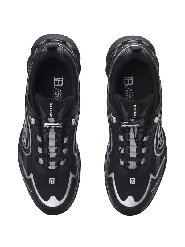 Balmain Cosmic Dust Sneakers - Black