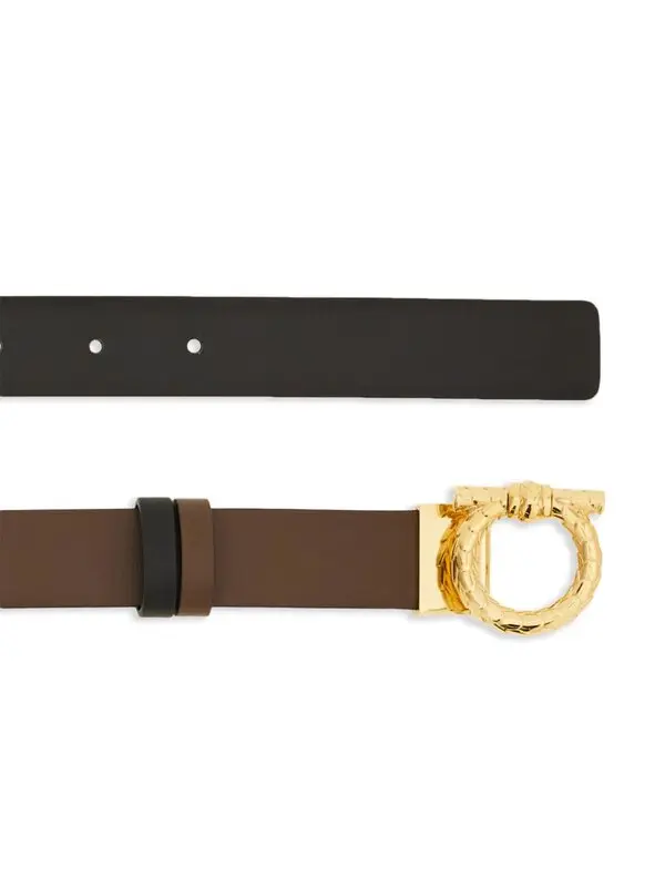 FERRAGAMO Gancini Reversible Belt