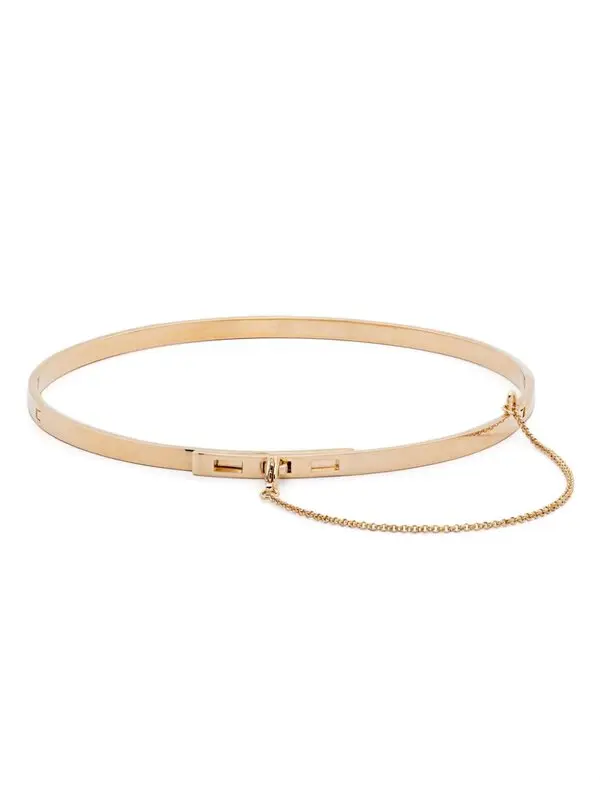 Eddie Borgo Thin Safety Chain Choker - Gold
