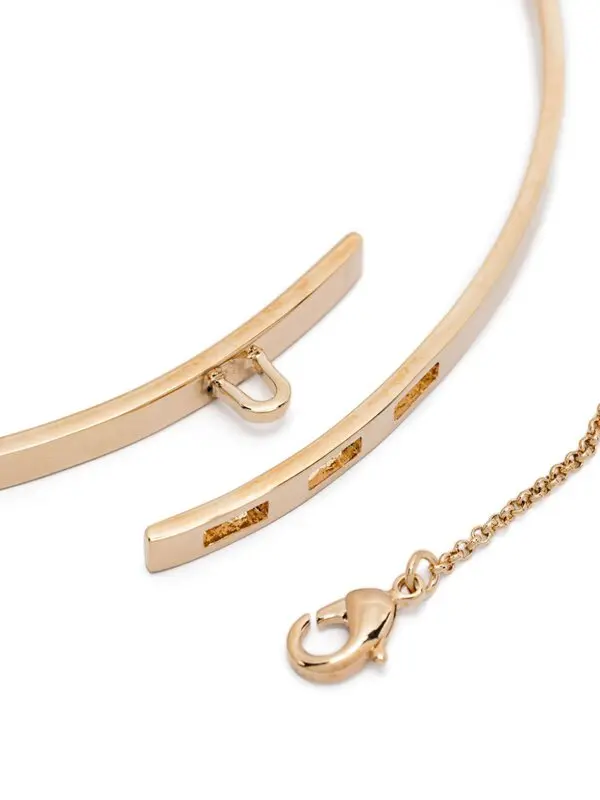 Eddie Borgo Thin Safety Chain Choker - Gold