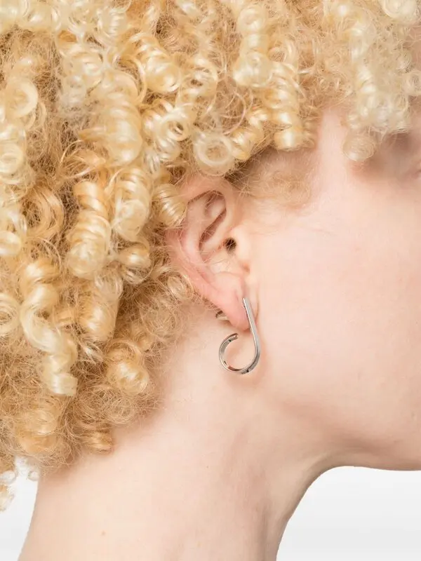 Eddie Borgo Curled Earrings - Silver