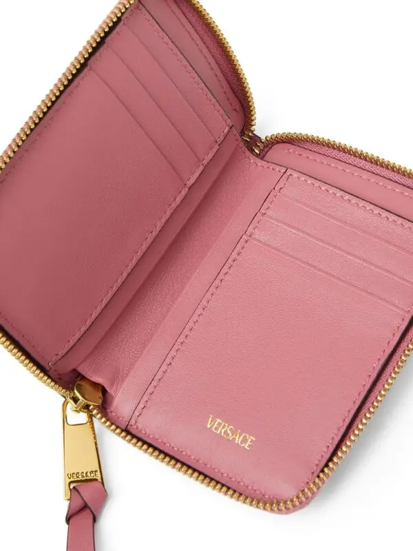 Versace Tag Zip-up Wallet