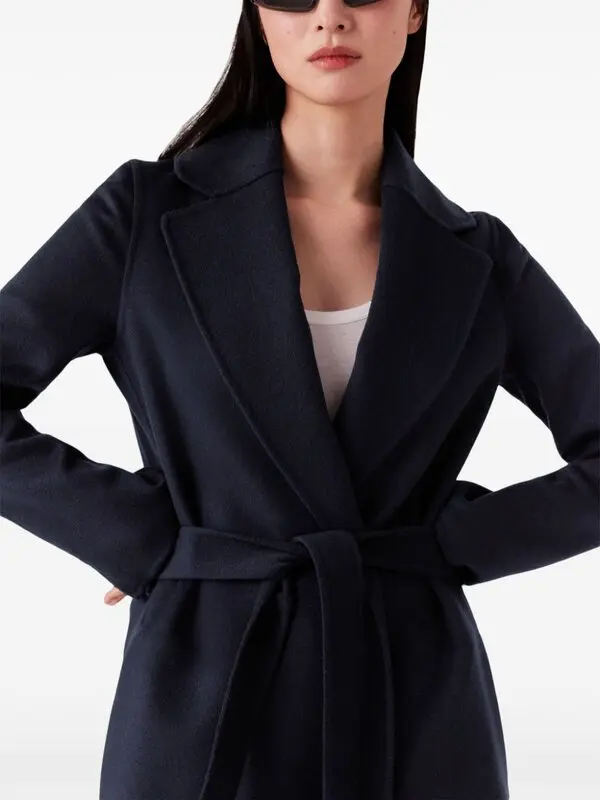 Stella McCartney Belted Felted Coat