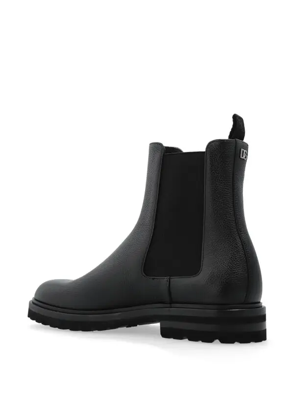 Dolce & Gabbana Leather Chelsea Boots