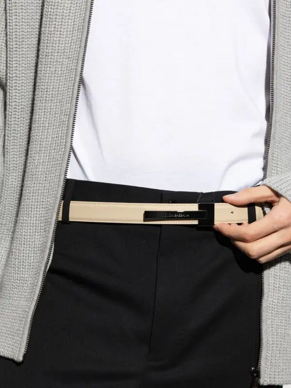 Dolce & Gabbana Engraved-logo Belt