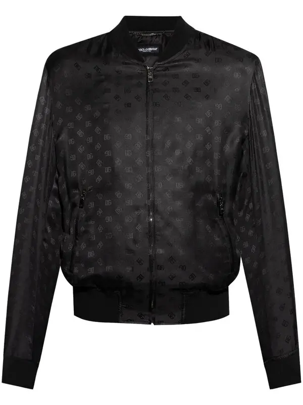 Dolce & Gabbana Logo-print Bomber Jacket