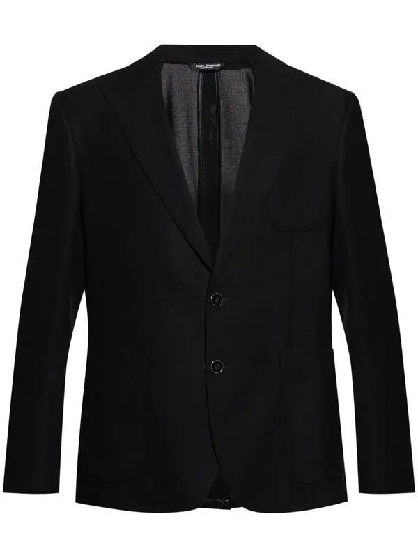 Dolce & Gabbana Wool Single-breasted Blazer