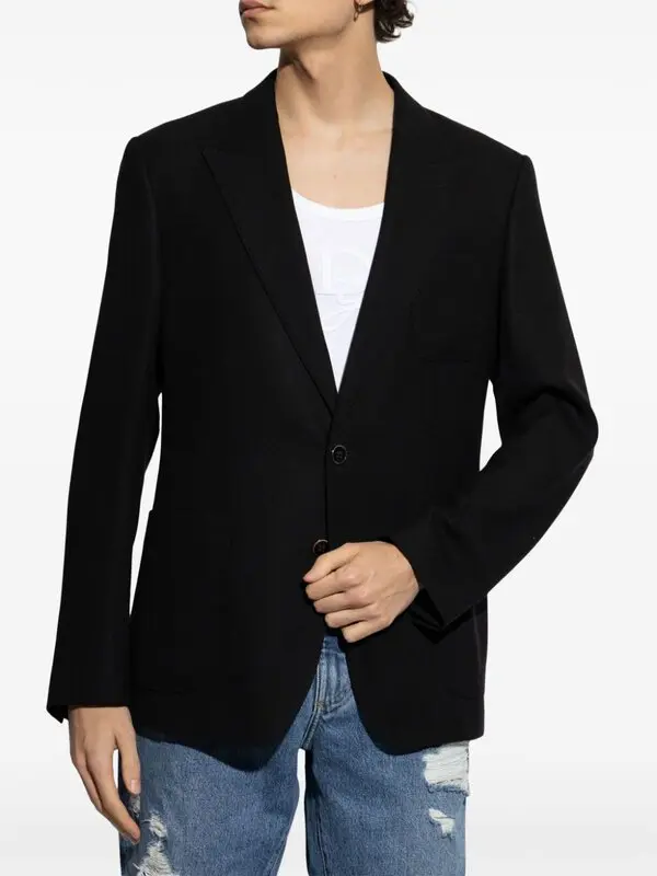 Dolce & Gabbana Wool Single-breasted Blazer