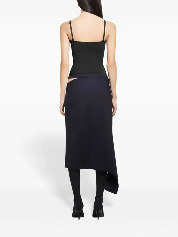 COURREGES Slash Midi Skirt