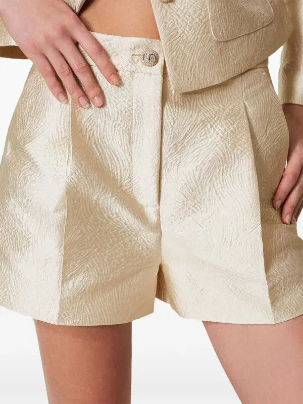 TWINSET Brocade Jacquard Shorts