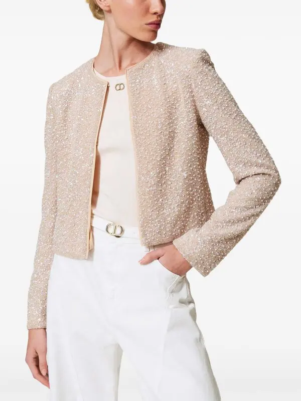 TWINSET Sequinned Jacket