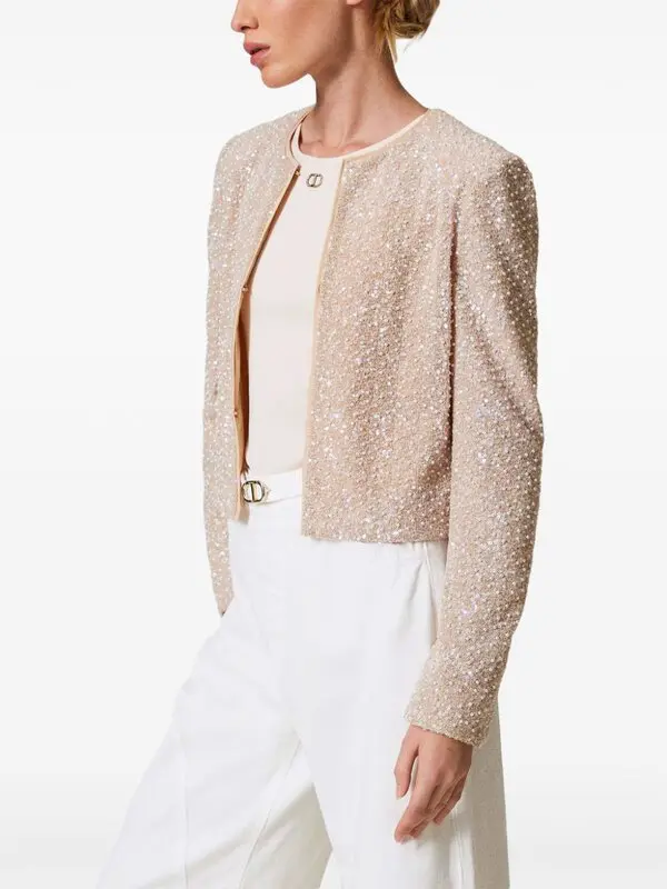 TWINSET Sequinned Jacket